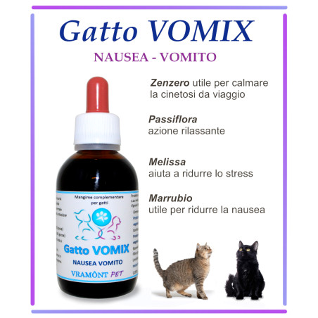 GATTO VOMIX Nausea e Vomito